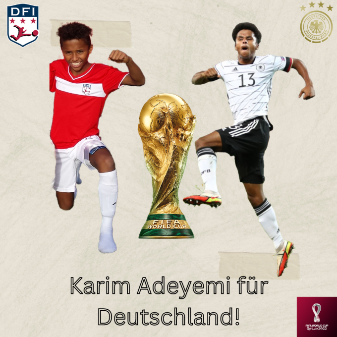 Karim Adeyemi für die WM nominiert! - Deutsches Fußball Internat